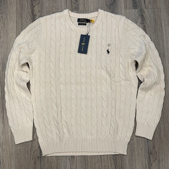 Polo by Ralph Lauren | Sweaters | Brand New Mens Extra Large Polo White ...